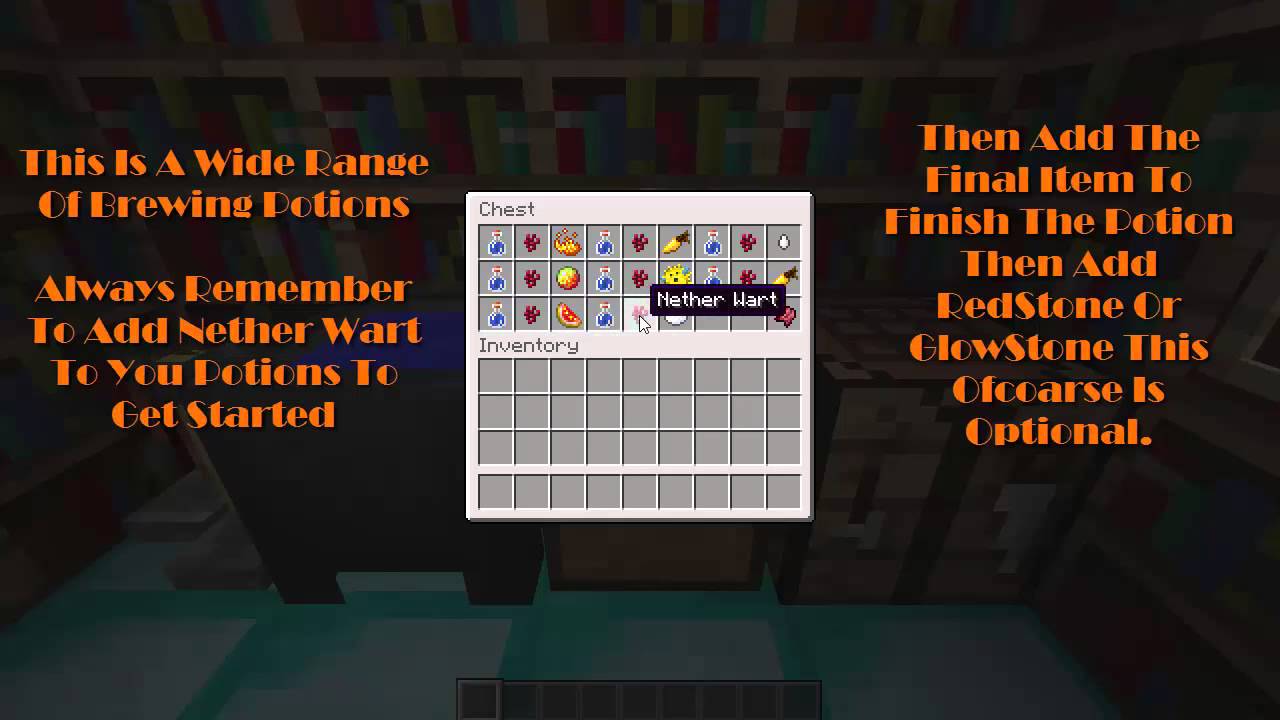 Minecraft: All About Potions/Poisons [Crafting] [Effects] - YouTube