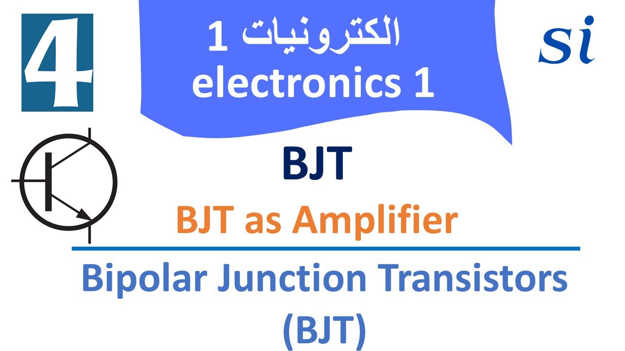 4 BJT as Amplifier - YouTube