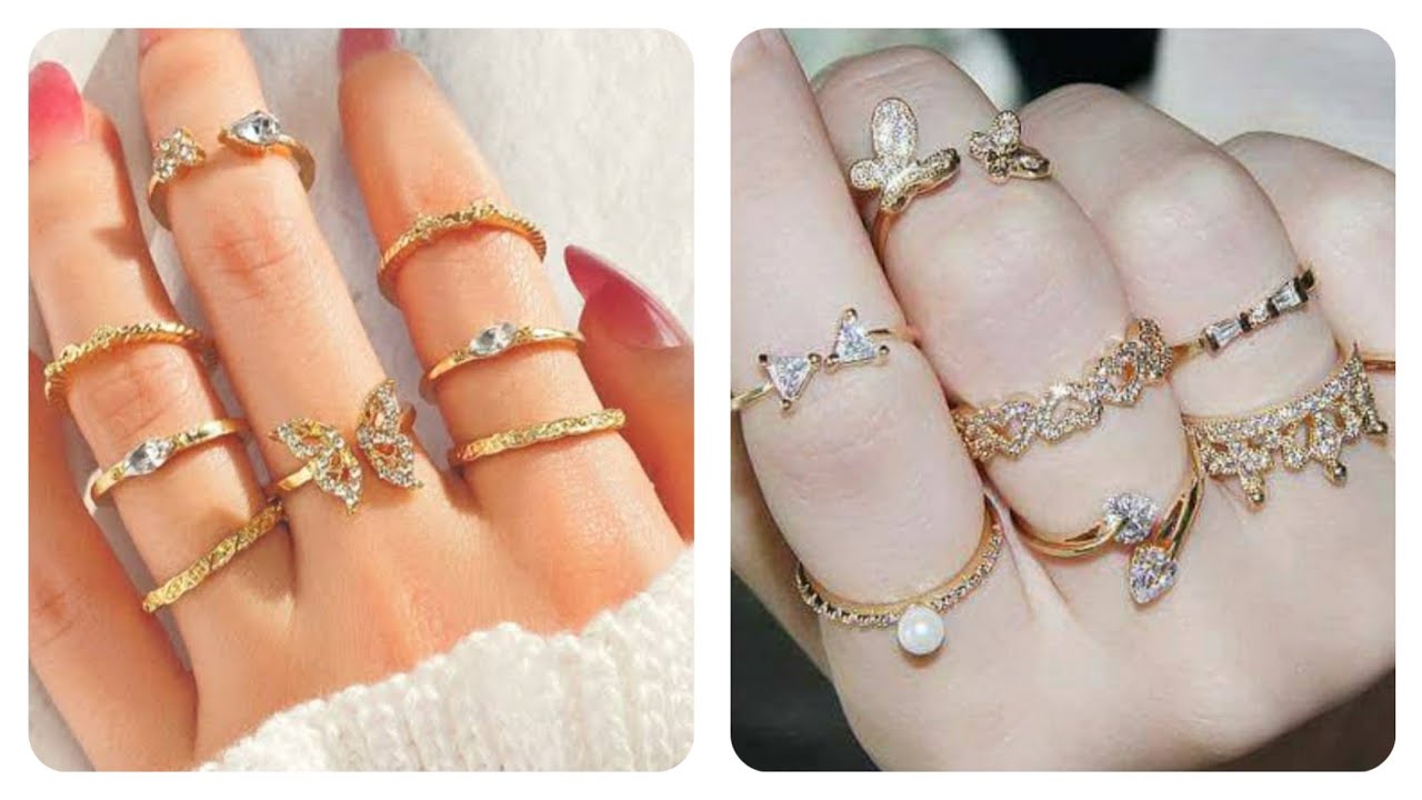 Teenage Girls Rings Designs | #2023|New Collection - YouTube