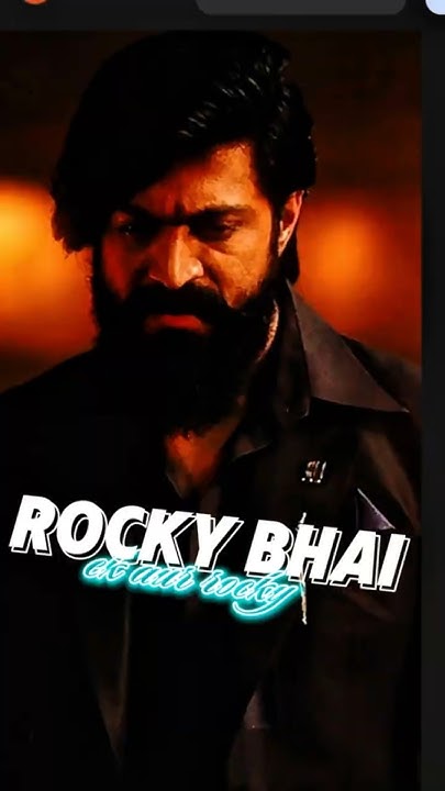 kgf🔥🔥 Rocky Bhai attitude Sean 😱😱 |#kgf #shortsfeed #kgfchapter2 | - YouTube