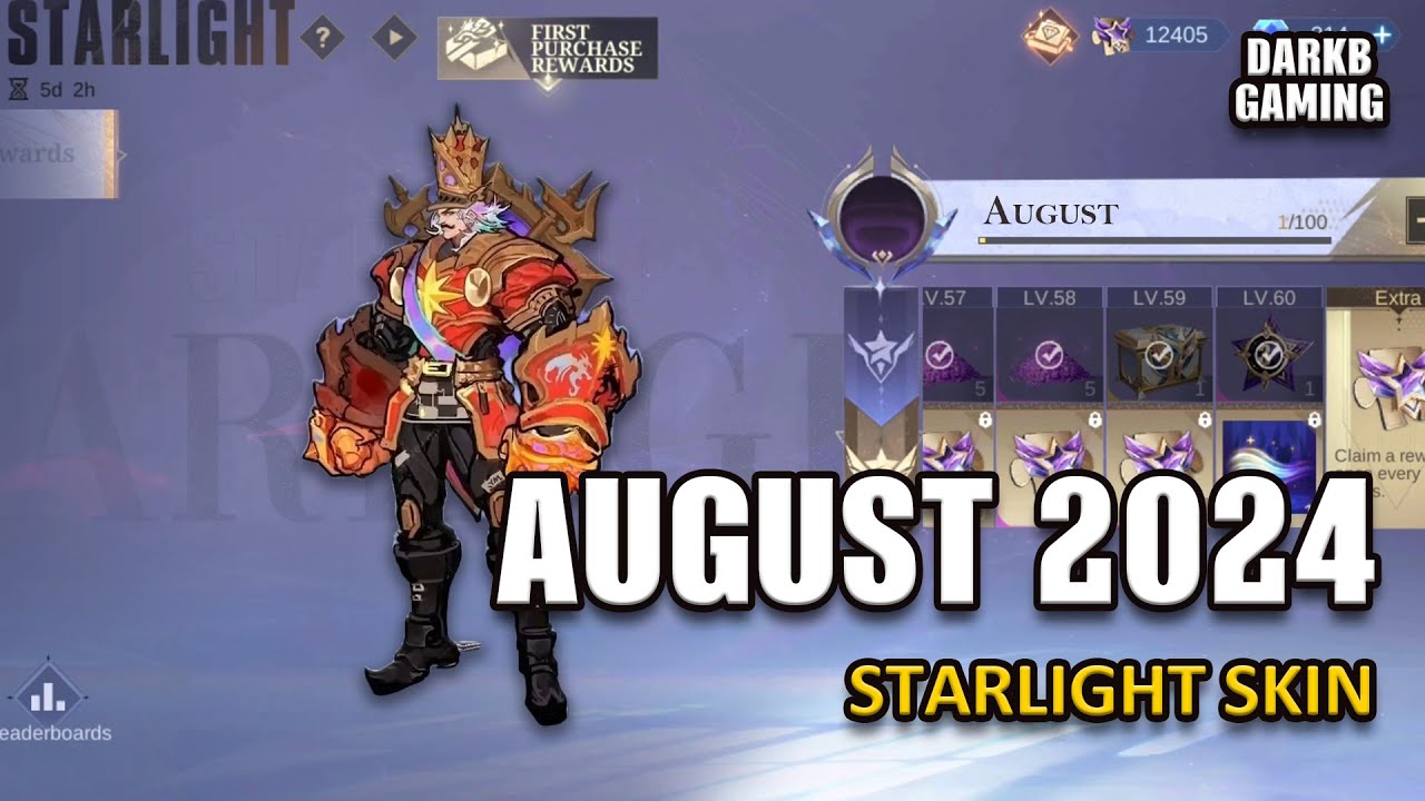 August 2024 Starlight Skin Confirmed | Mobile Legends - YouTube