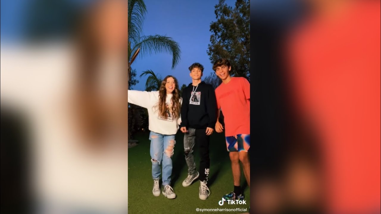 Symonne Harrison tik tok with Ayden Mekus & Nick Bencivengo💕 - YouTube