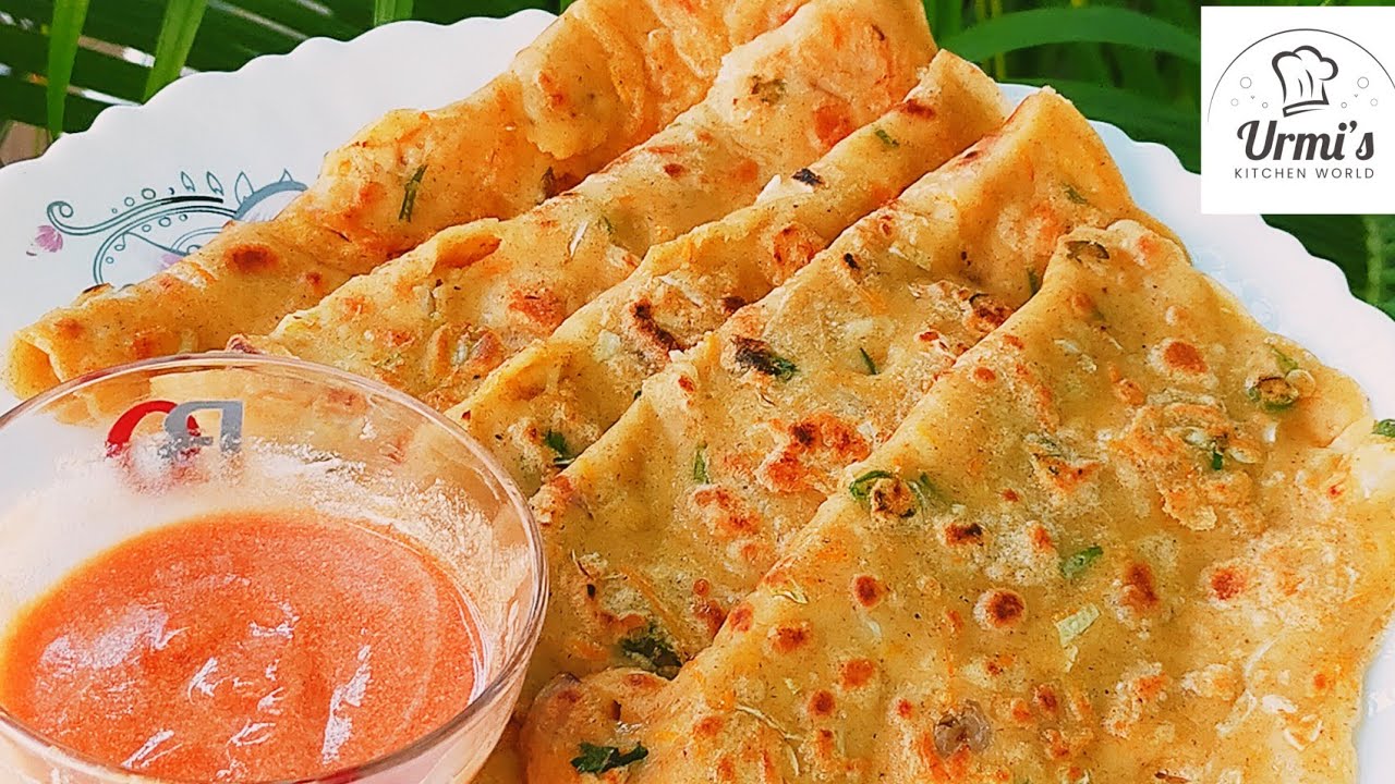 💝সহজে তৈরি সবজি চাপটি😋 Chapti Recipe🥰Easy Breakfast Chapti BY URMI'S KITCHEN WORLD - YouTube