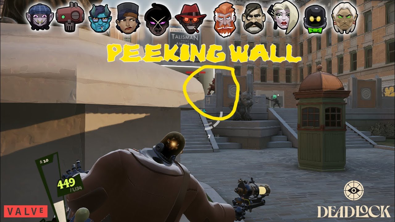 Deadlock Peeking on Wall - Deadlock Indonesia - YouTube