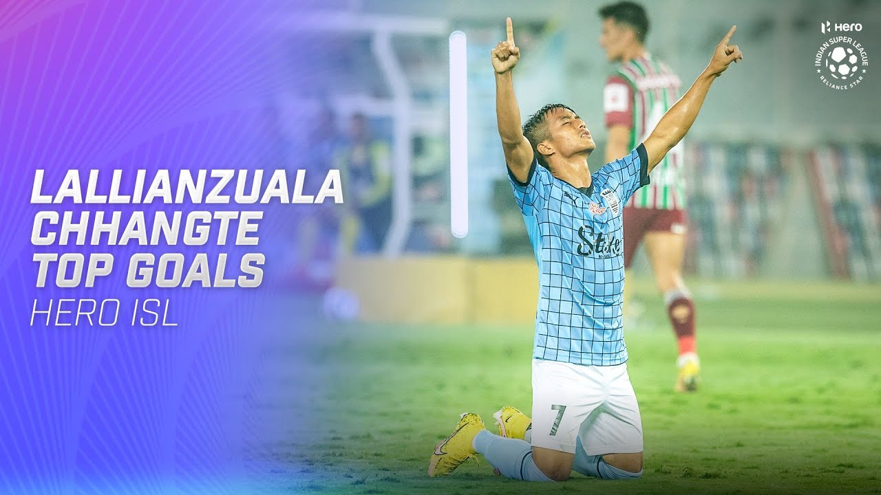 Lallianzuala Chhangte's Best Hero ISL Goals - YouTube