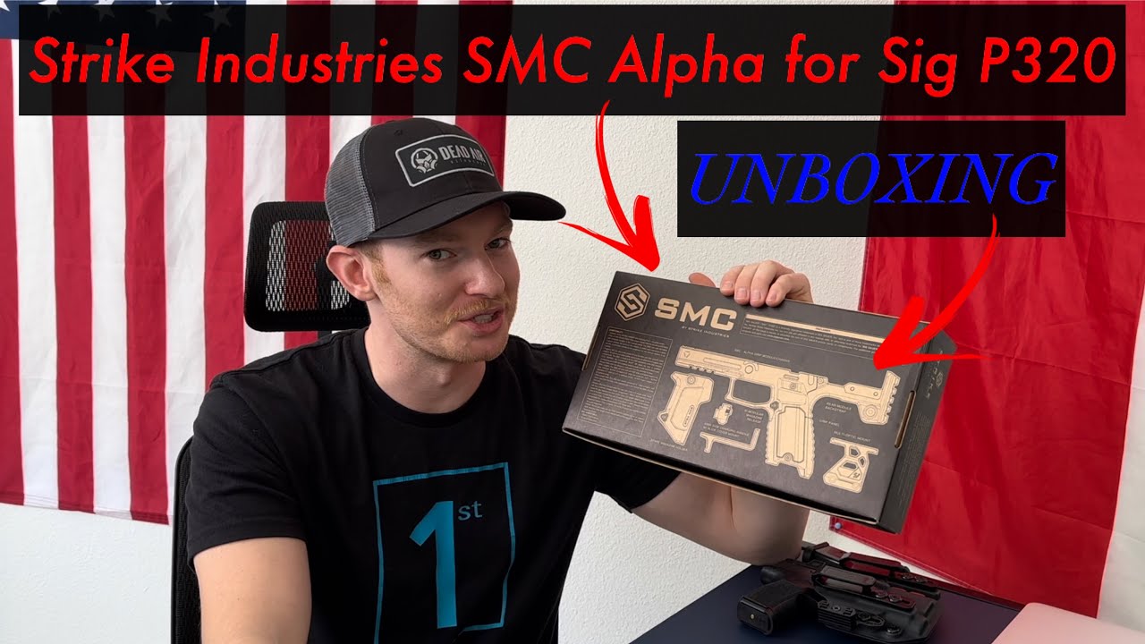 Strike Industries SMC Alpha for Sig P320 Unboxing (better than Flux ...