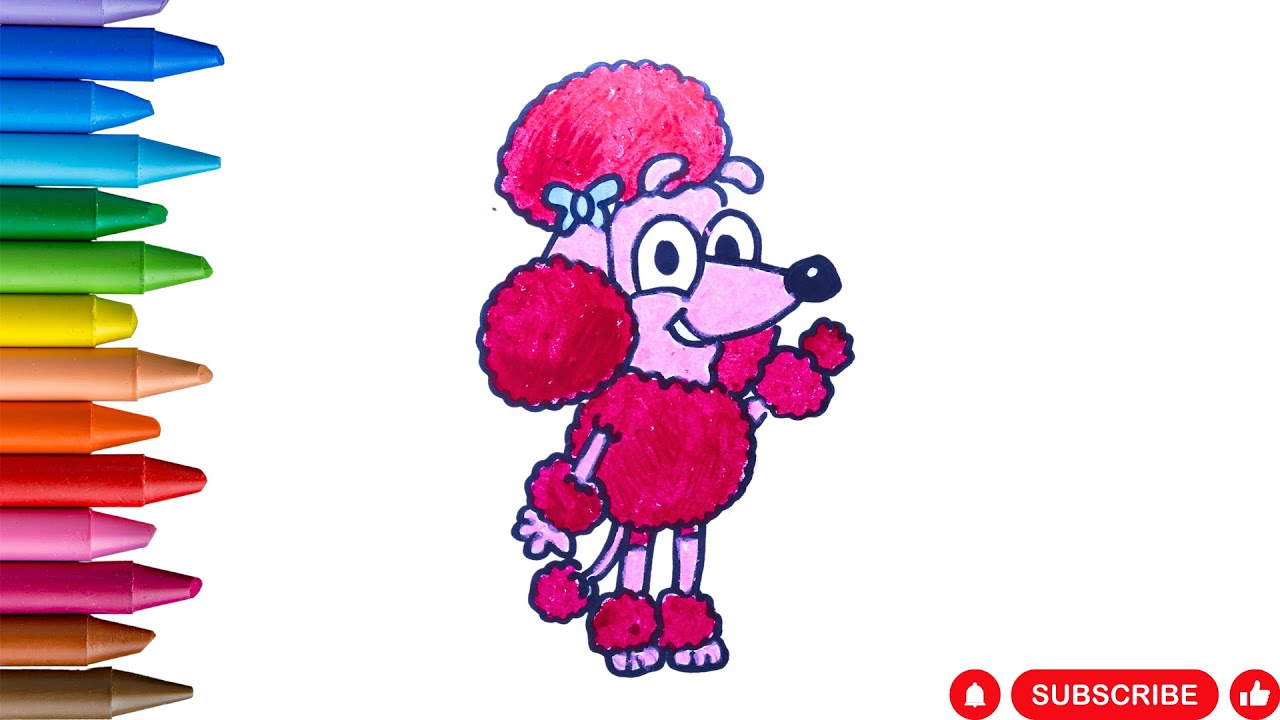 Bluey - Coco drawing #art #cartoondrawing #bluey - YouTube