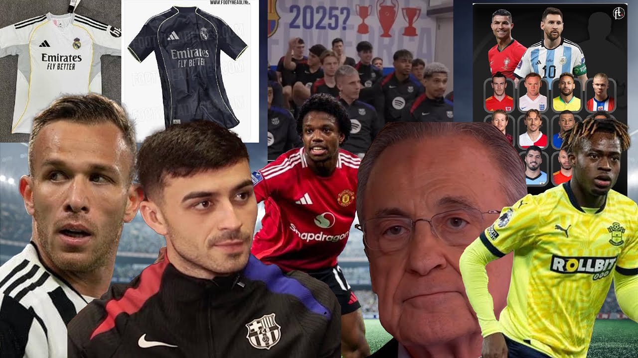 Pedri is back + Perez exposed + Madrid new kit + Barcelona meeting ...