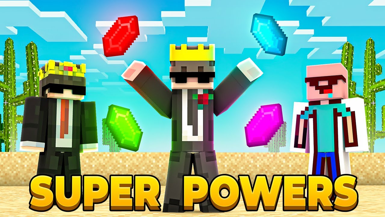 I Became Immortal by Using 'SUPER POWER' in this Minecraft SMP - YouTube