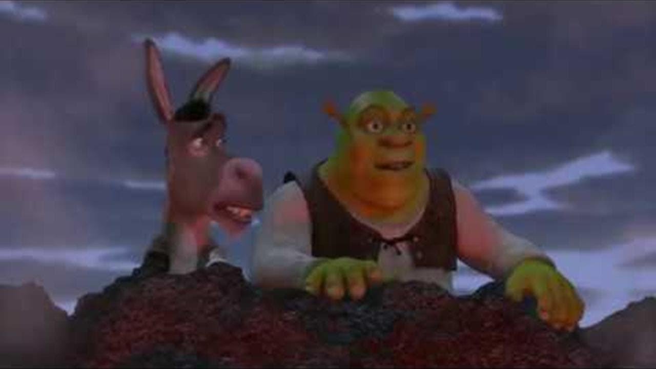 SHREK (2001) | türkçe dublaj | prensesi şatodan kaçırma | 2/1 - YouTube