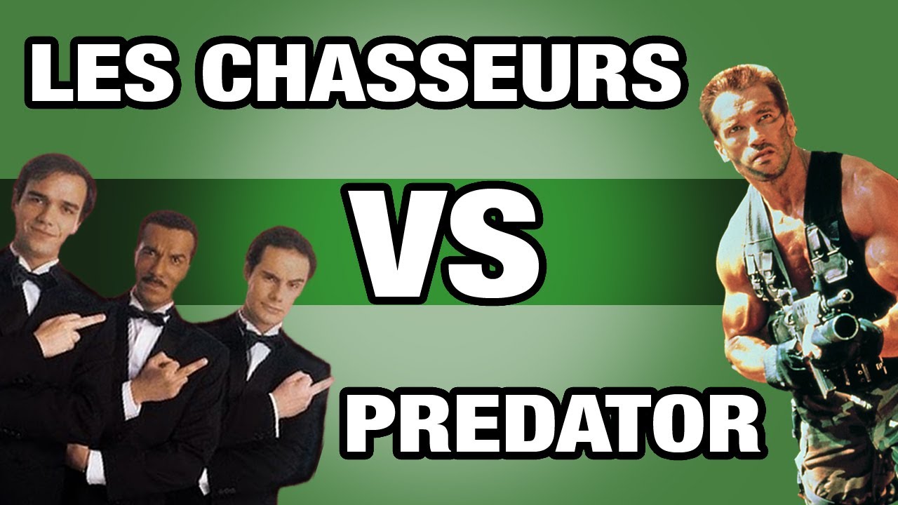 Les Chasseurs (Les Inconnus) VS Predator - WTM - YouTube