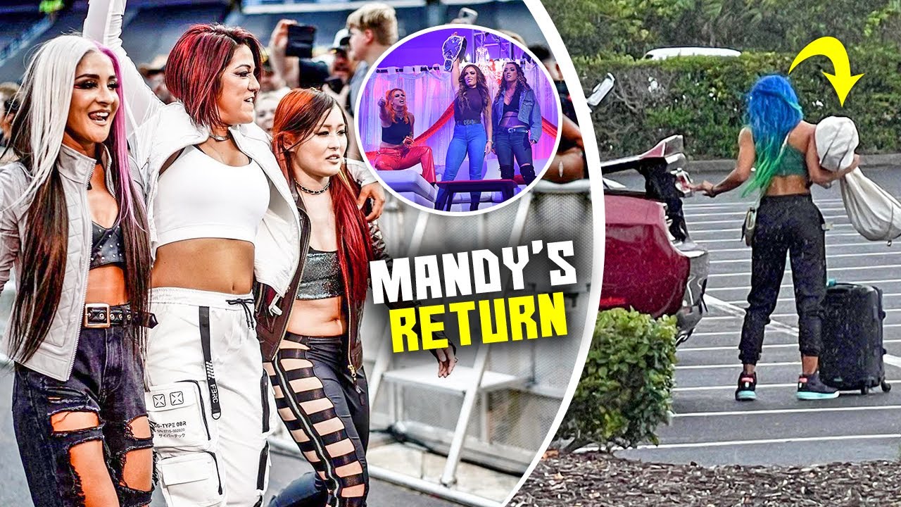 Mandy Rose RETURNS For Bayley’s CONTROL! Sasha Banks BIG Return HINT ...
