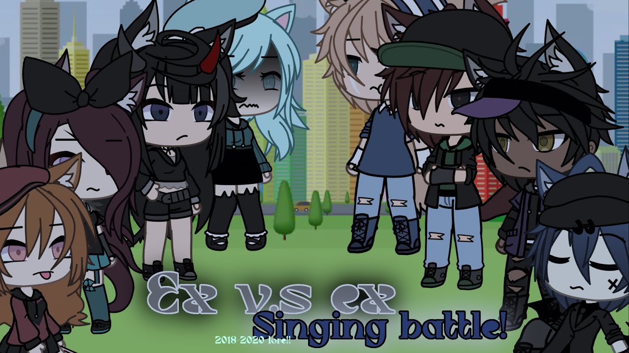 EX V.S. EX SINGING BATTLE | 2018-2020 | TW in desc | Gacha life ...