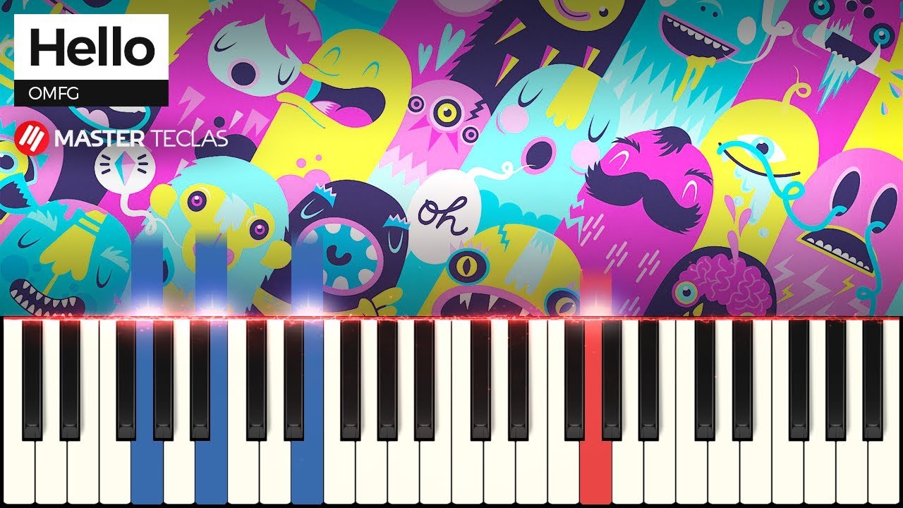 Hello - OMFG | Piano Tutorial - YouTube