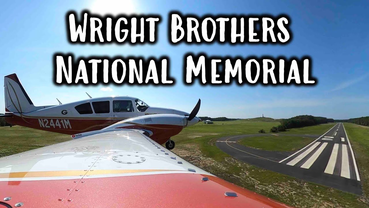 FLYING TO THE WRIGHT BROS. MEMORIAL, FIRST FLIGHT AIRPORT (KFFA), AND ...