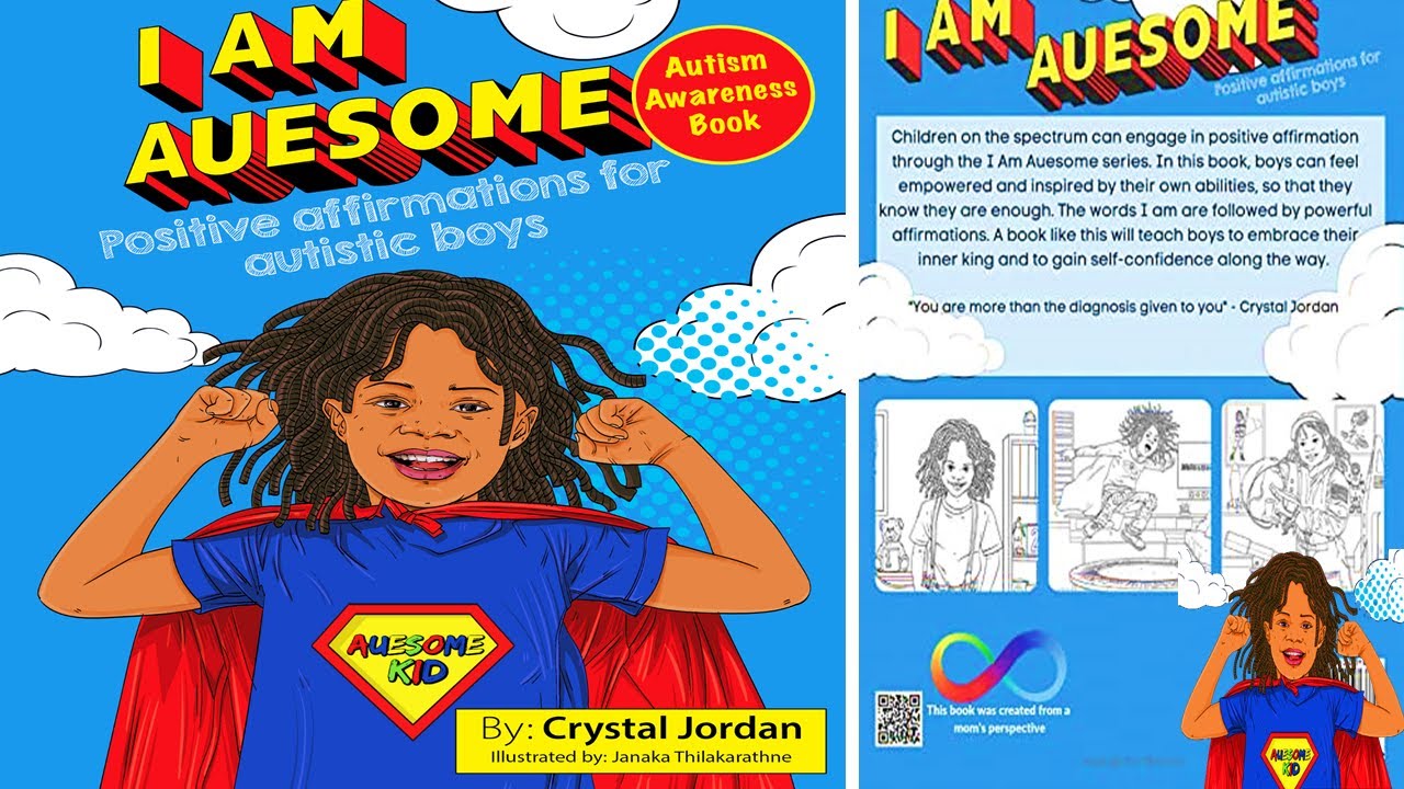 I AM AUESOME | Positive Affirmations for Autistic Boys by Crystal ...