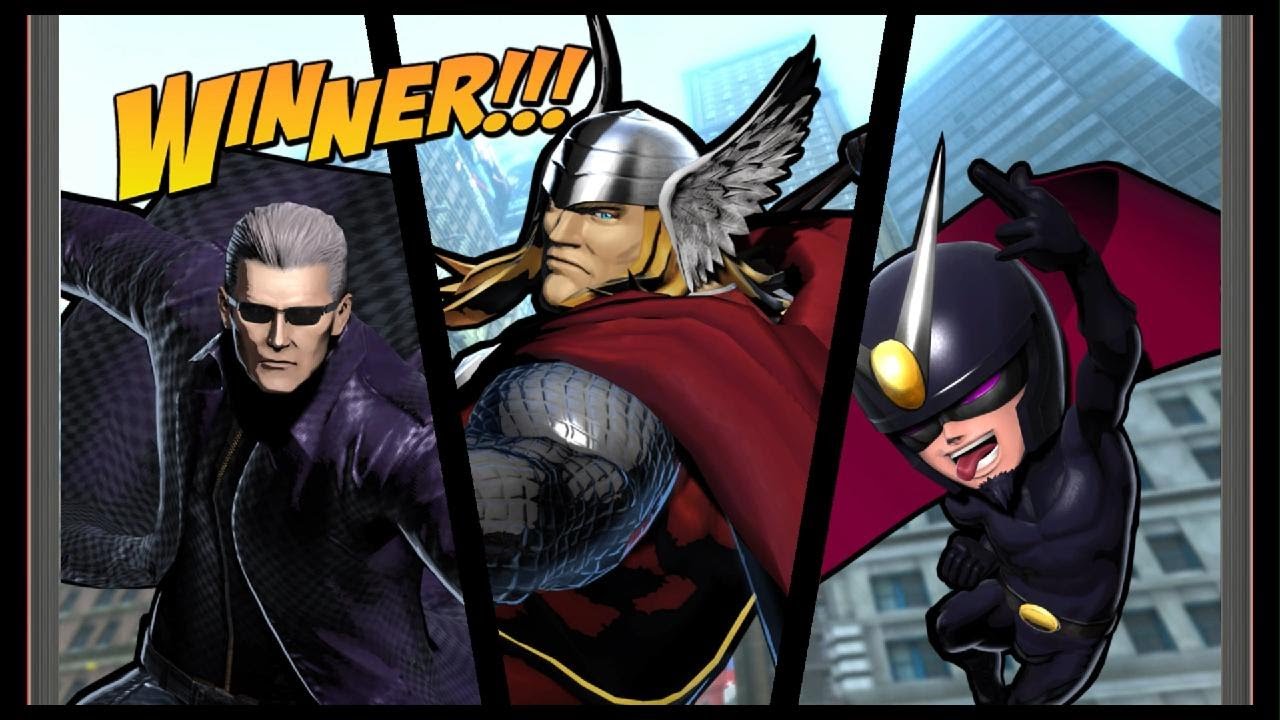 Ultimate Marvel vs Capcom 3 arcade.Wesker-Thor-Viewtiful Joe. - YouTube