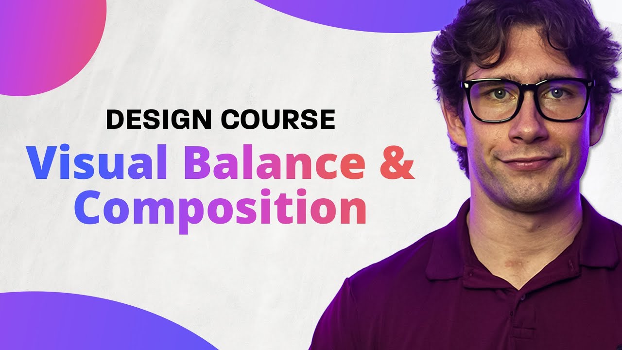 How To Use Visual Balance | Free Graphic Design Course Pt. 2 - YouTube