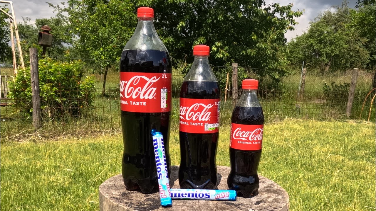 Coca Cola, Mentos - YouTube