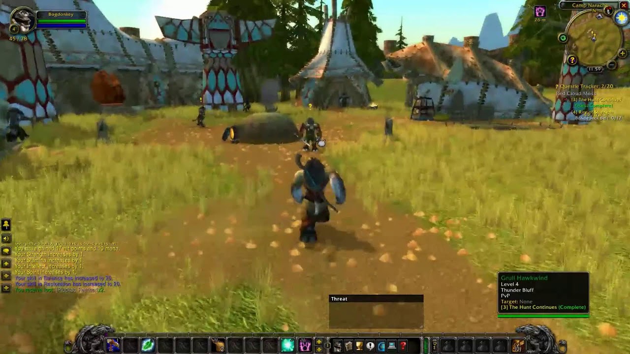 Chill Horde Druid Leveling | WoW 20th Anniversary | No Commentary, Just ...