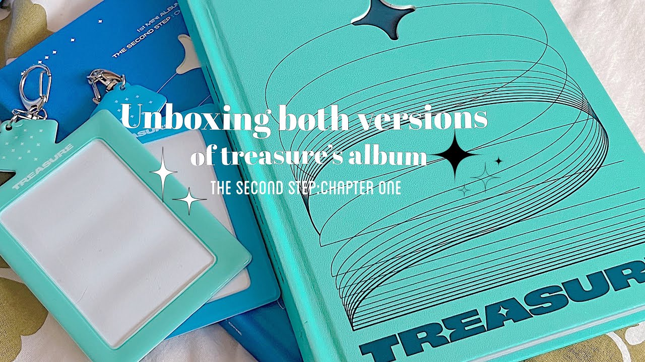 Unboxing both versions of treasure’s album | the second step: chapter ...