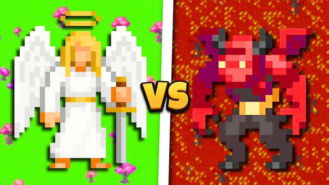 Would Angels or Demons Win? – Worldbox - YouTube