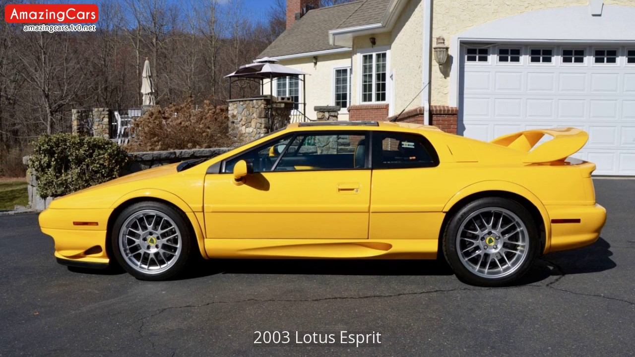 2003 Lotus Esprit - YouTube