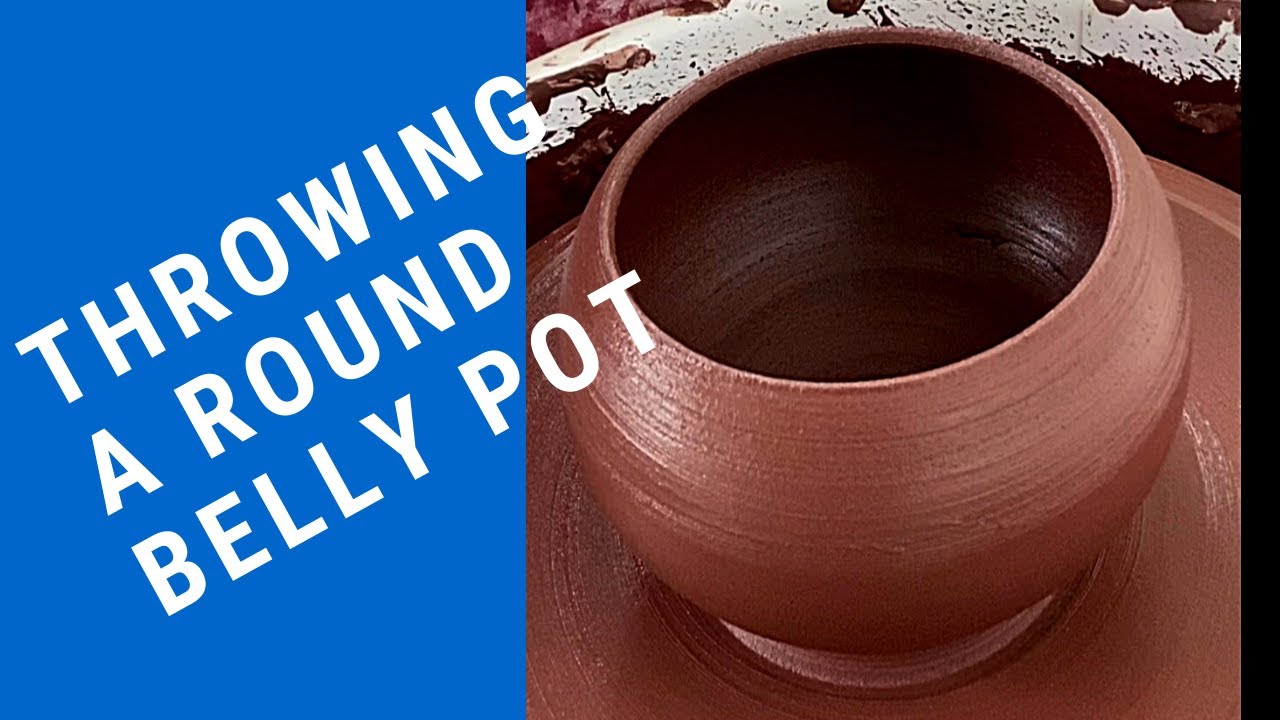 #6 - Making a round belly pot | Handmade Ceramics | #Pottery - YouTube