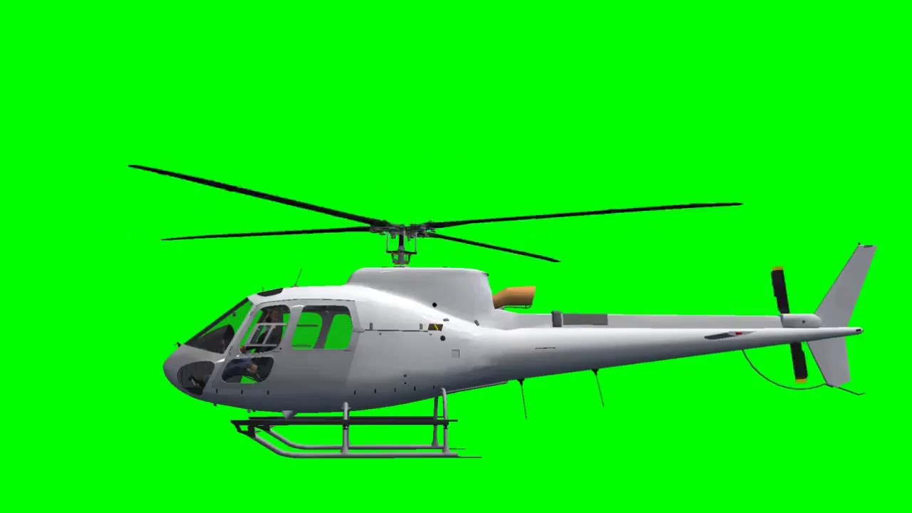 Green screen helicopter - YouTube