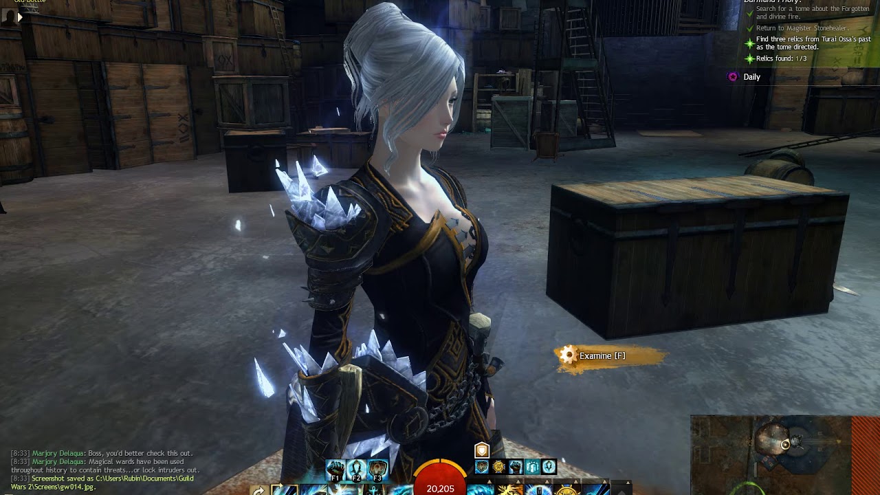 Guild Wars 2 - Guardian - the Forgotten and divine fire - Durmand ...