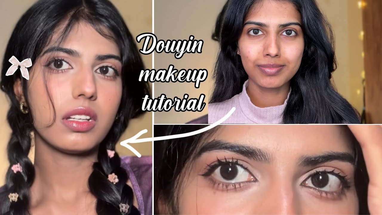Detailed tutorial of the viral Douyin makeup | Beginner friendly 🫶 ...