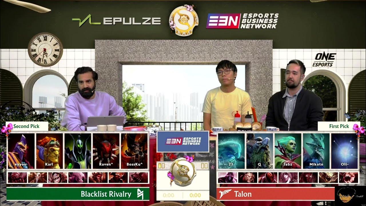 (Dota2) Talon Esports Vs Blacklist Rivalry (Game 2 Highlights) - YouTube