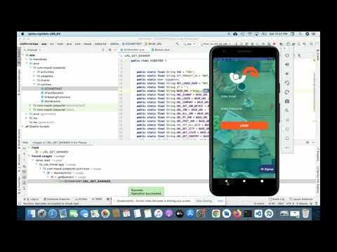 Online Job Portal | Android Project Tutorial | Android CRUD Project - YouTube