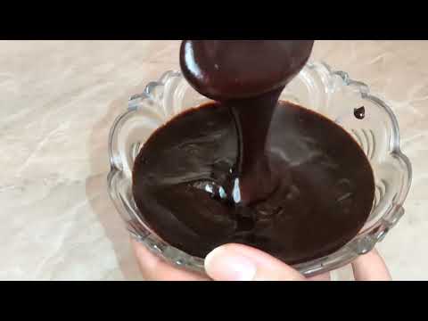 TORTLARIN ÜZƏRİ ÜÇÜN ŞOKOLADLI QLAZUR RESEPTİ 👌🏻||Asan və sərfəli şokoladlı qlazurun hazırlanması