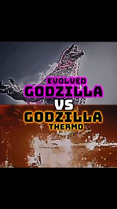 Evolved Godzilla vs Thermo Godzilla - YouTube