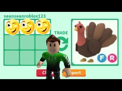 What I Traded For A Turkey Adopt Me - YouTube