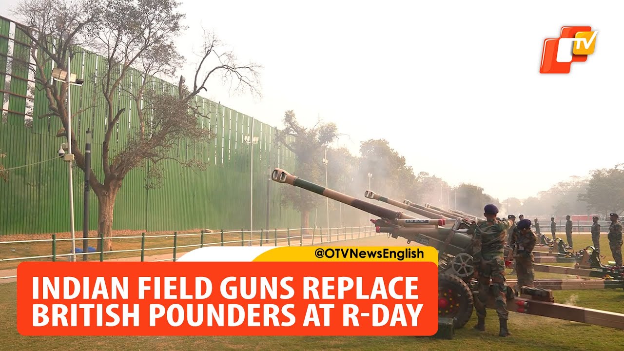 For First Time, Field Gun Used For 21-Gun Salute At Republic Day Parade ...