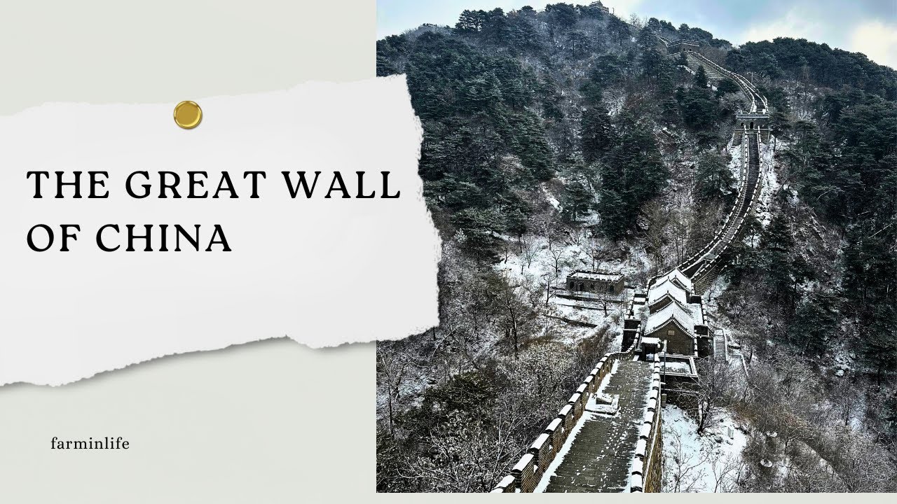You’ve never seen The Great Wall of China like this!! - YouTube