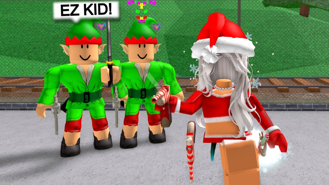I Found ELF TEAMERS, SO I DESTROY Them as SANTA..(Murder Mystery 2 ...