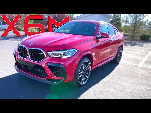 Red Bmw X6 2022