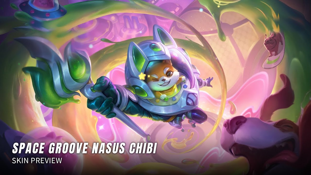 Space Groove Chibi Nasus Preview – Teamfight Tactics: Golden Spatula ...