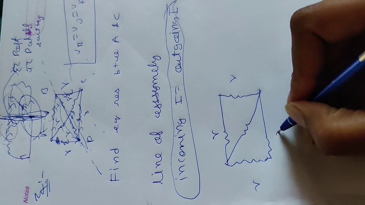 jee 2021 line of asymmetry important for circuit solving stragety - YouTube