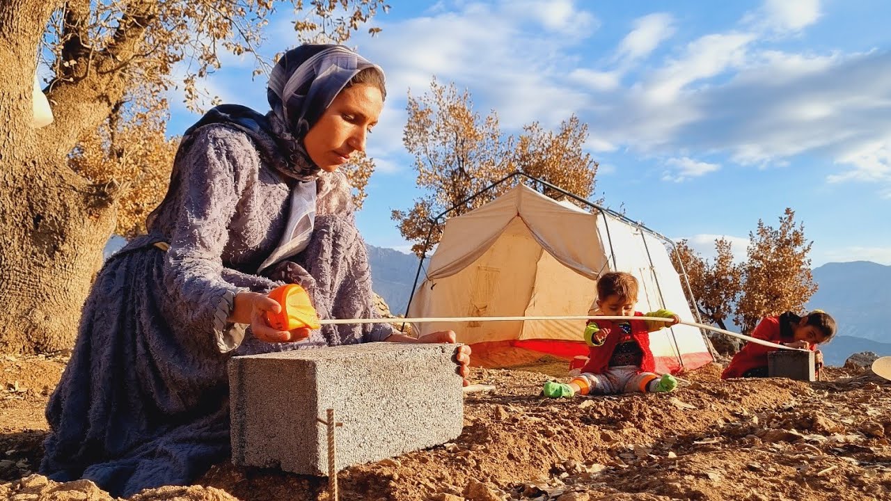 good job. A resilient mother building a new home: with the help of her ...