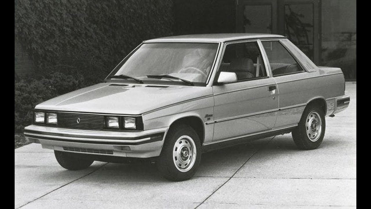 1983 Renault Alliance: The Imported Economy Car That Tried to Save AMC ...