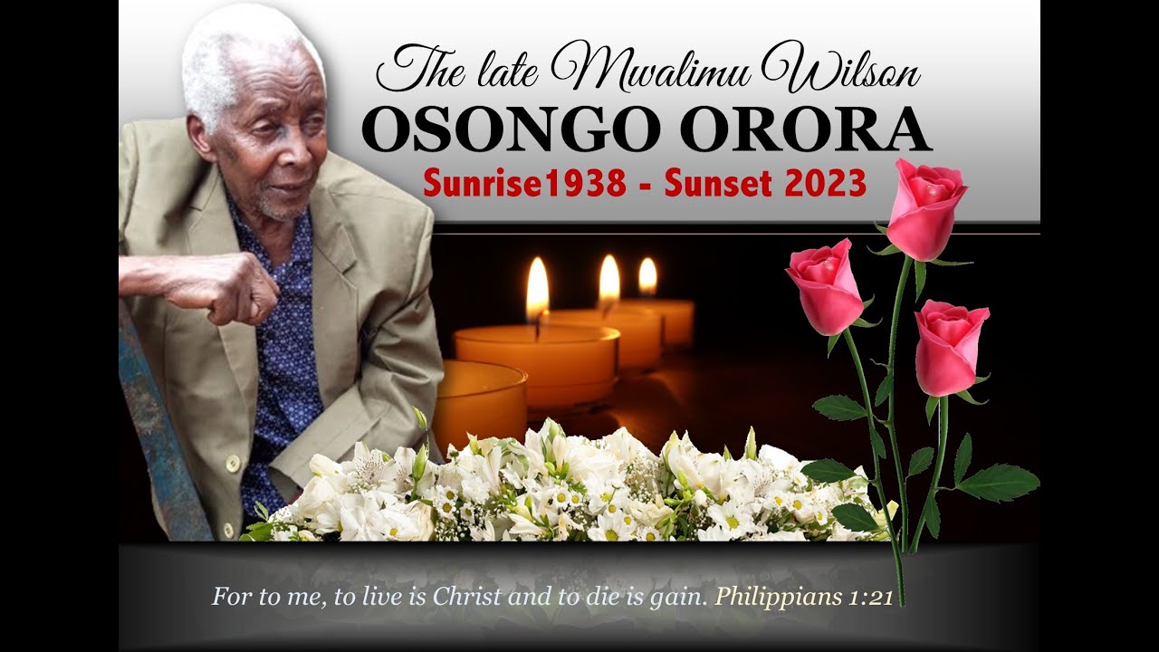 Mwalimu Wilson Funeral highlights - YouTube