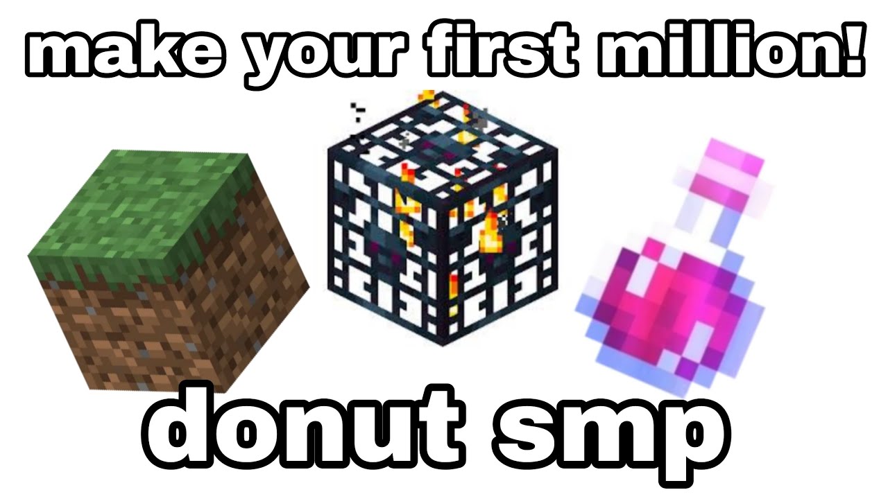 How YOU can make your first million dollars on the donut smp - YouTube