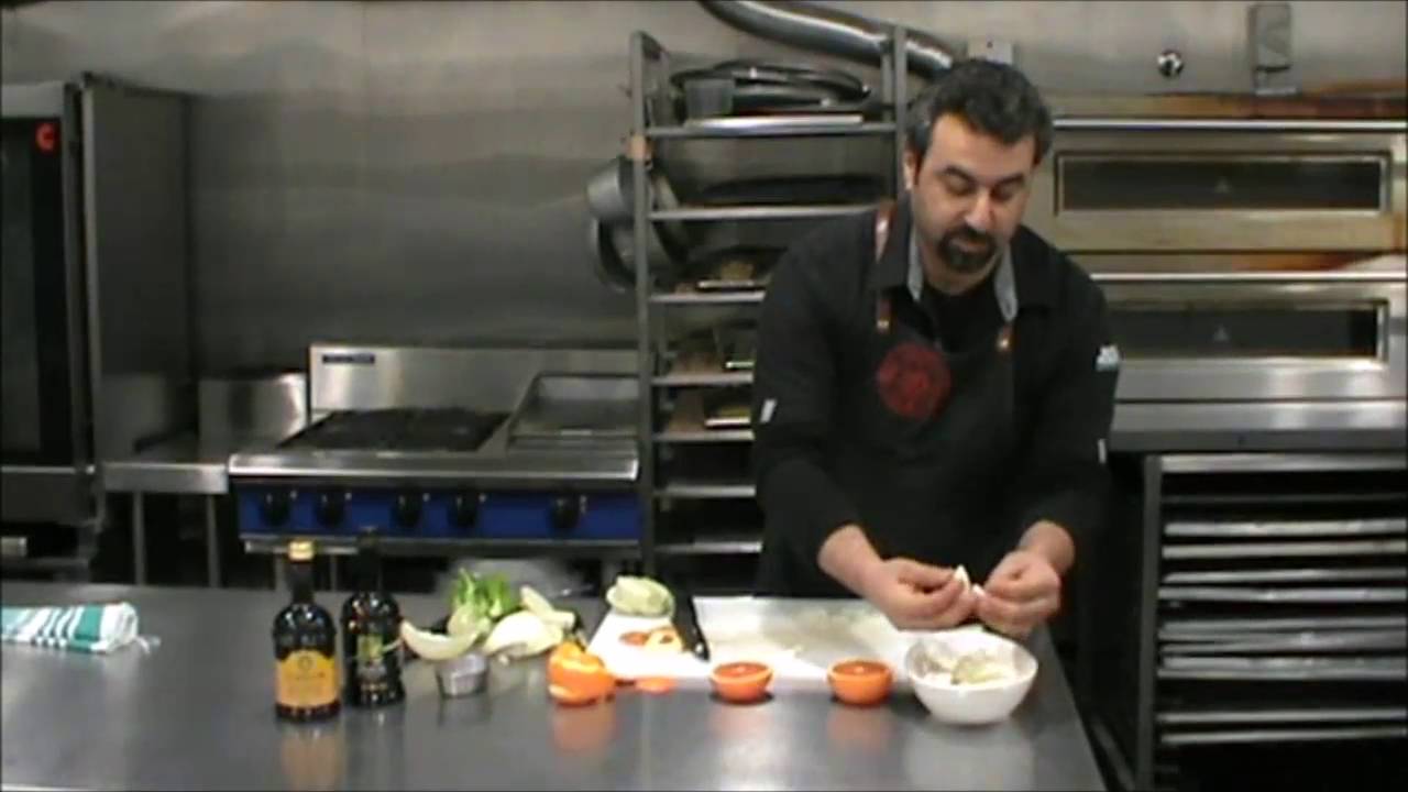 Cooking with Napoli Mercato -Louie makes an Orange and Aniseed Salad ...