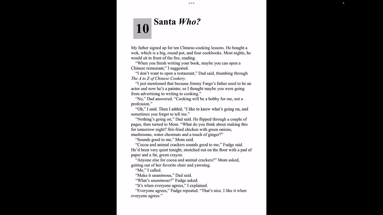 Superfudge- Chapter 10 PLEASE READ DESCRIPTION BEFORE LISTENING! - YouTube