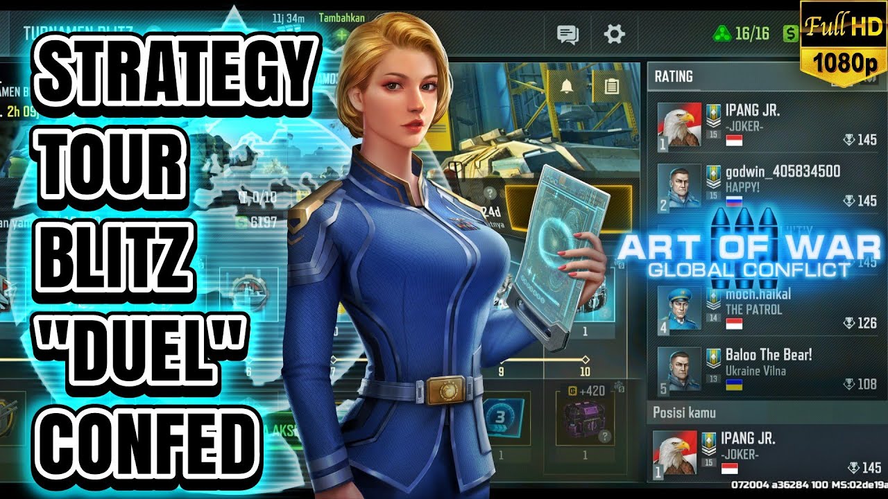 ART OF WAR 3 ⚡ BLITZ "DUEL" CONFED - YouTube