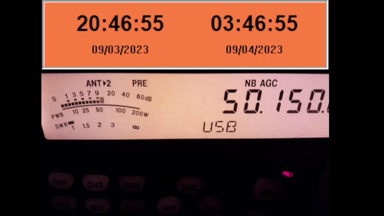 6 Meters Ham Radio Net Sunday Night from DM14 - YouTube
